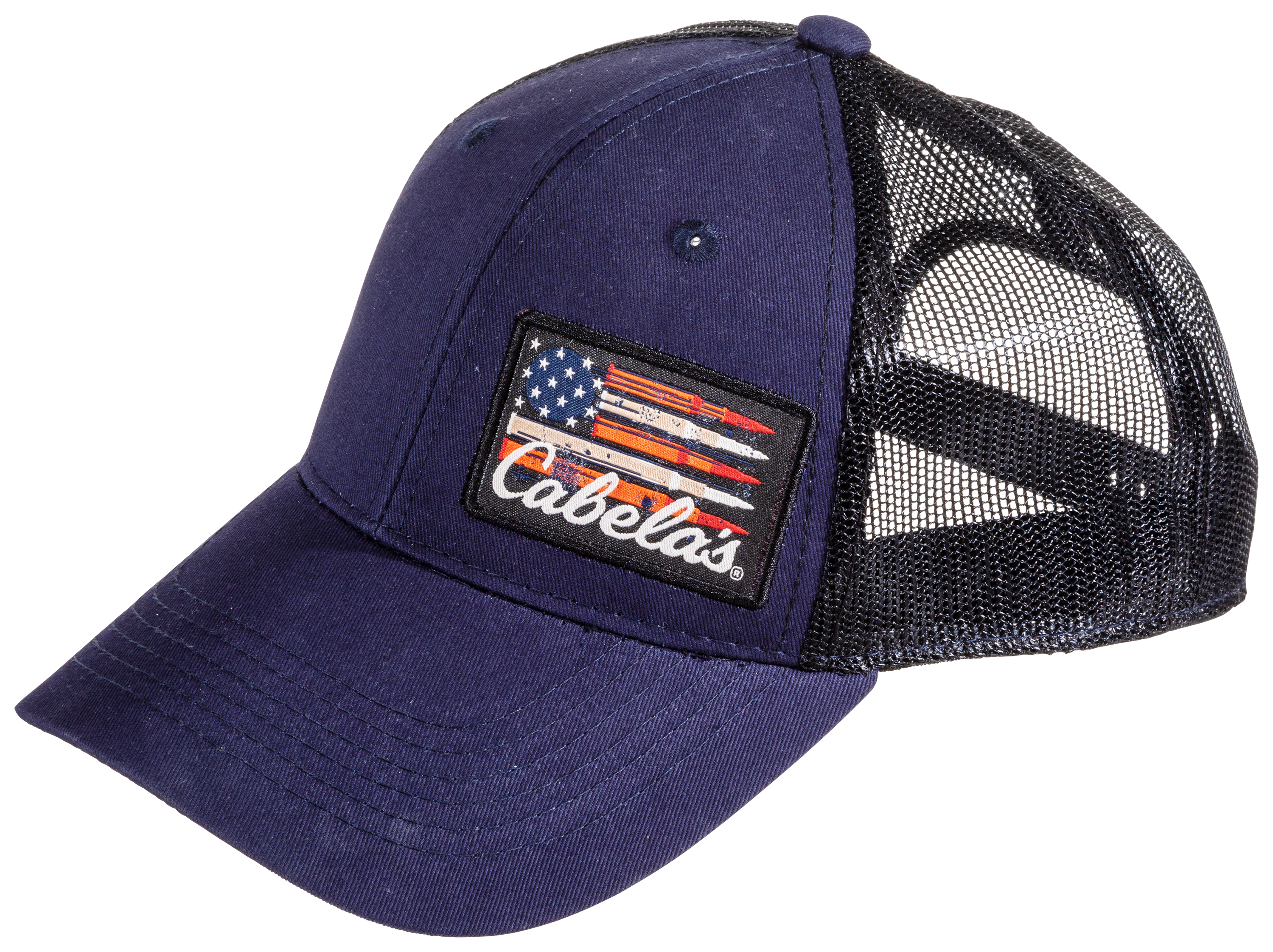 Cabela's USA Flag Patch Mesh-Back Cap | Cabela's